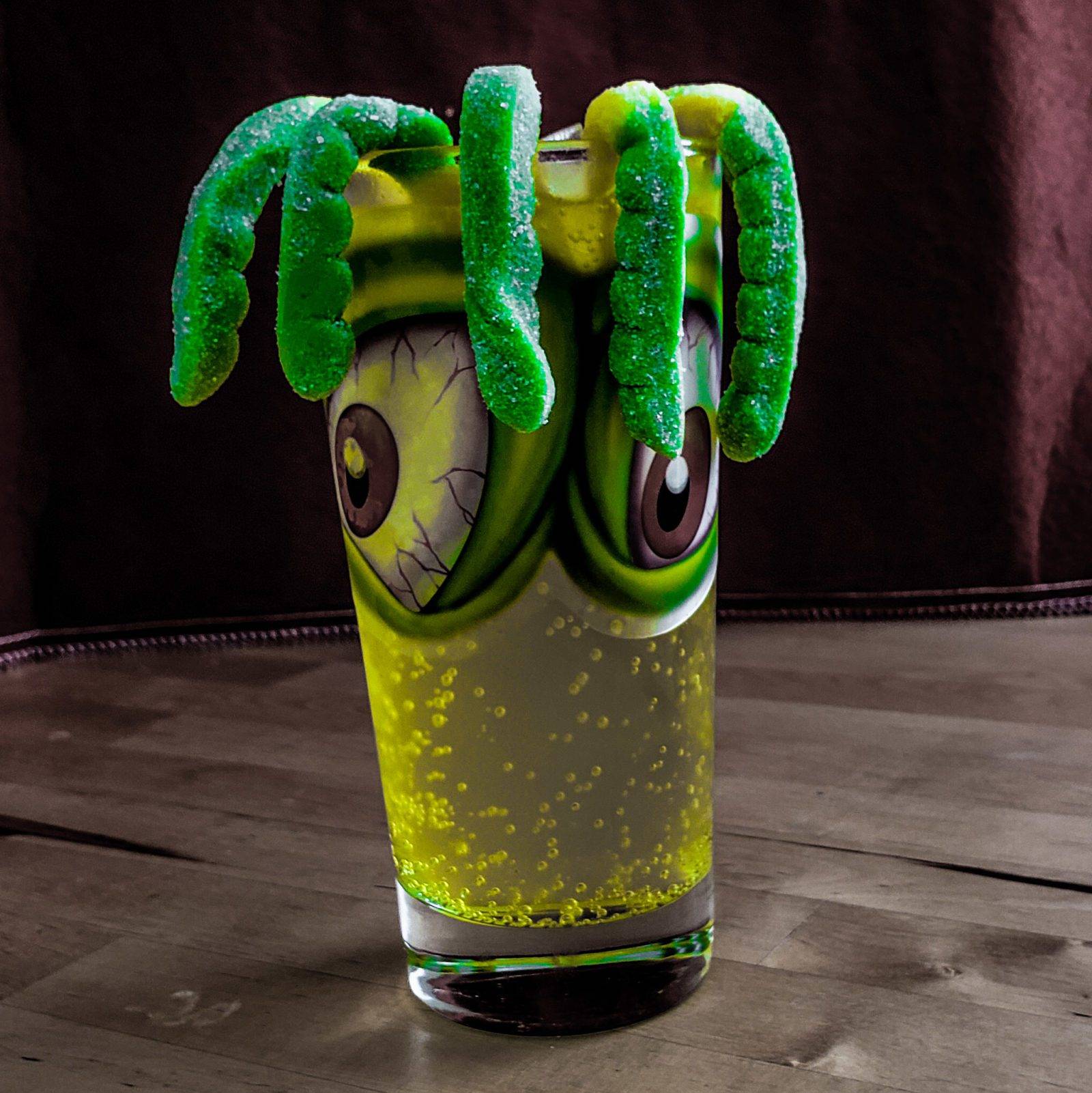 SLIMEr Cocktail From The Haunted Kitchen | Newdie Mag