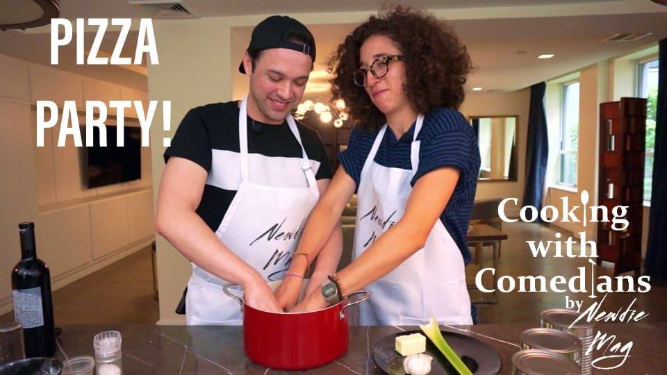 Making Pizza From Scratch With Lorena Russi - Cooking With Comedians E ...